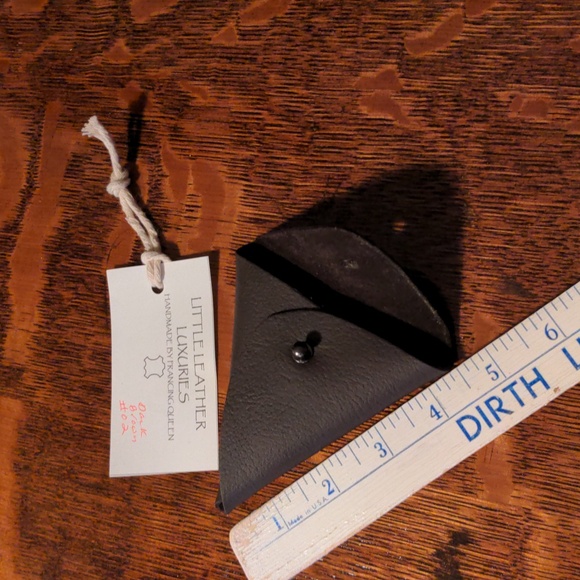 Hand Crafted | Accessories | New 2 Handmade Genuine Leather Triangle ...